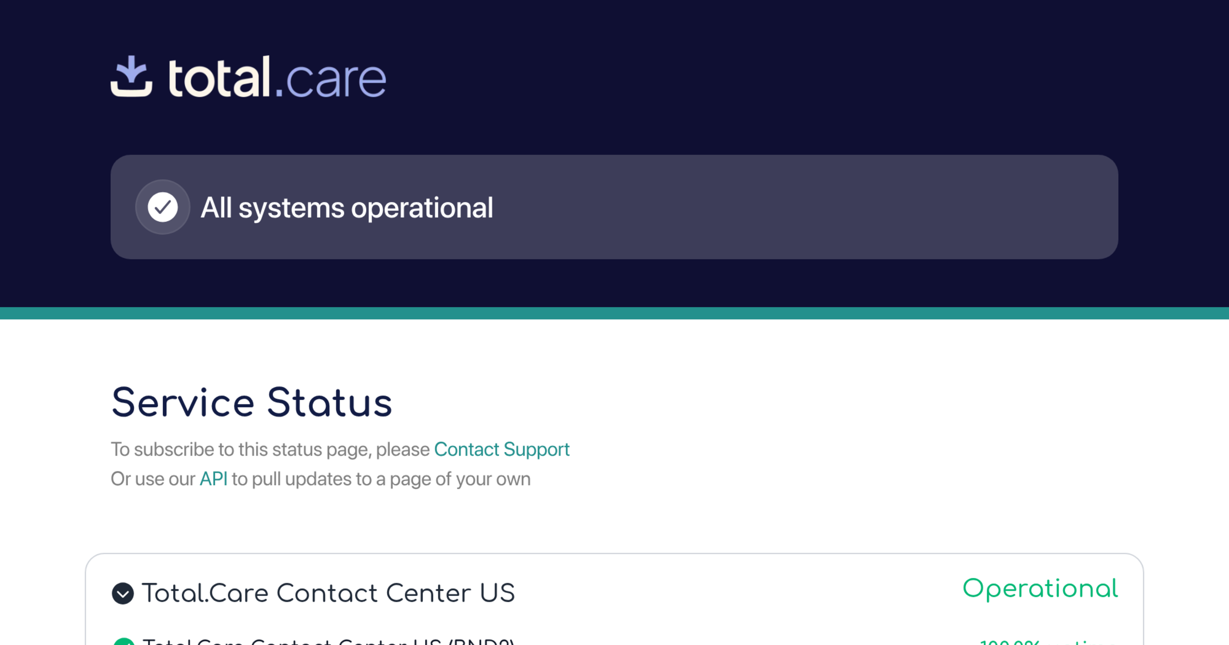 Total.Care - Status